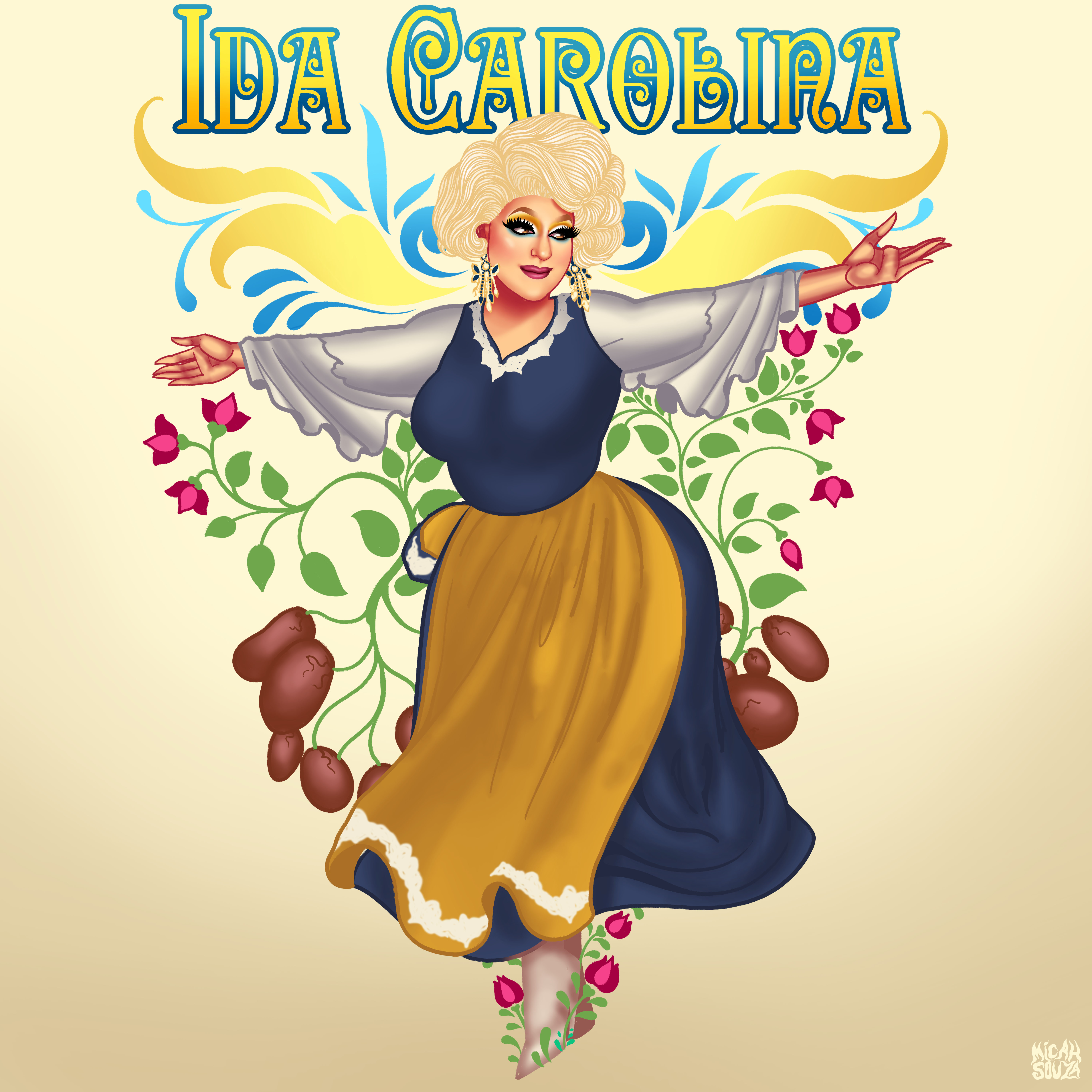 Ida Carolina – (Drag) Queen Elizabeth of the South